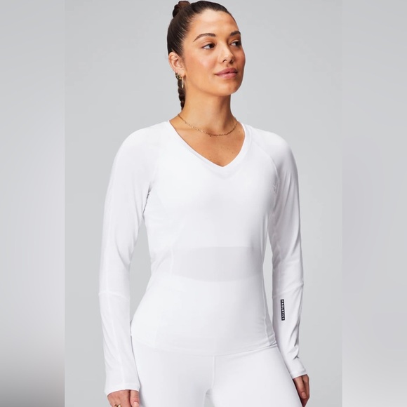 Fabletics | Tops | Fabletics Phoenix Lite Top Size 2x Classic Whiteblk ...